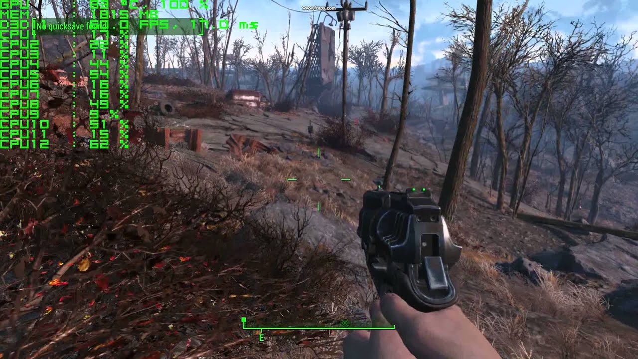 Can you see 60 vs 30fps Fallout 4 edition. - YouTube