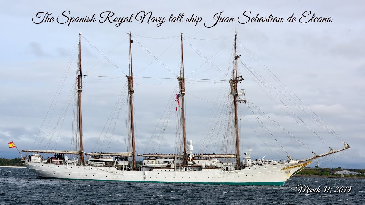 Spanish Royal Navy Tall Ship Juan Sebastian de Elcano visits Pensacola ...