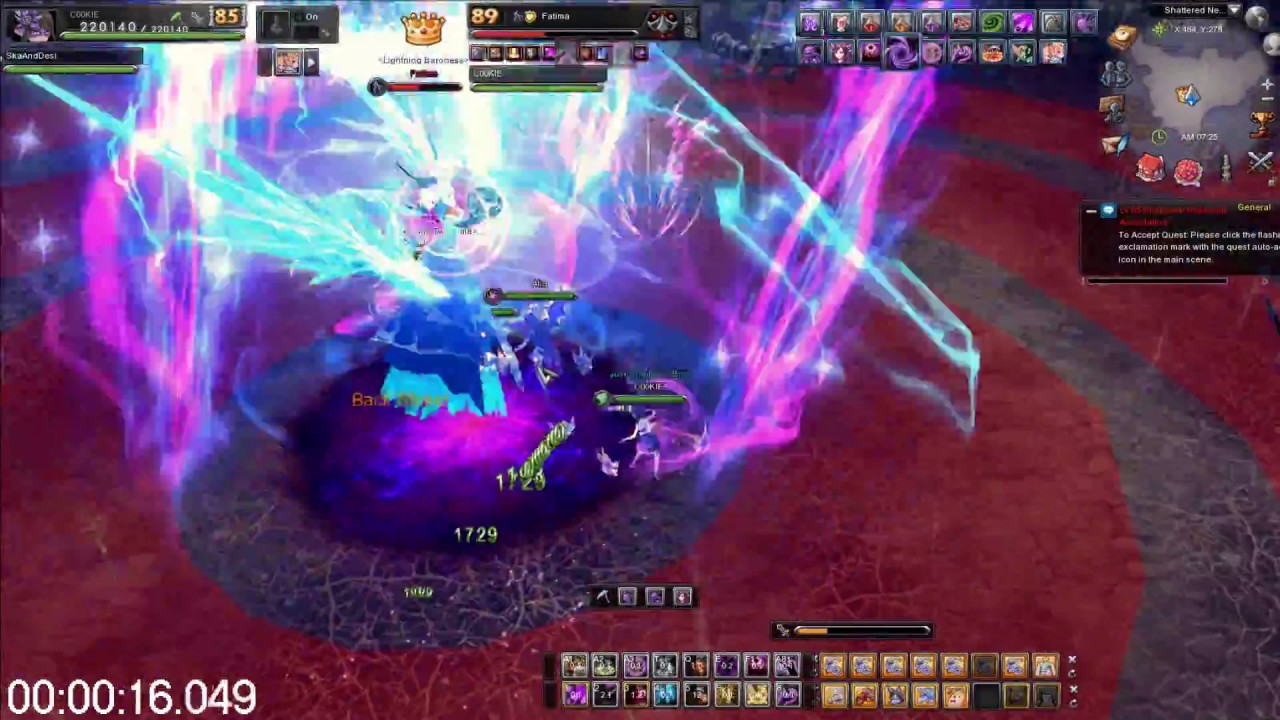 [AuraKingdom] Necromancer » Shattered Netherworld HELL | holysword sub ...