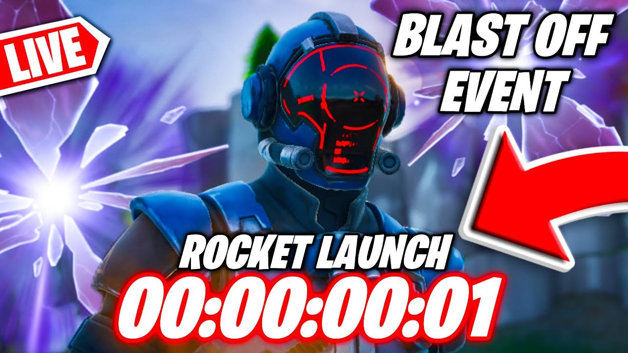🚀 Fortnite LIVE EVENT! OG Rocket Launch Returns | Playing with Viewers ...
