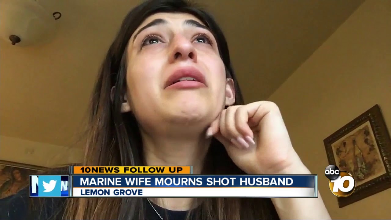 Marine wife looking for answers after shooting - YouTube