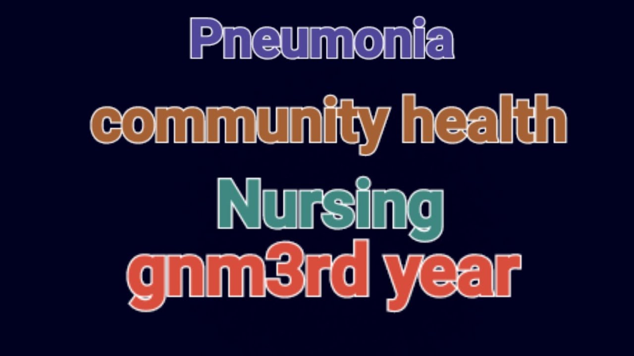 #care plan (ncp )community health nursing 2nd gnm3rd ## - YouTube