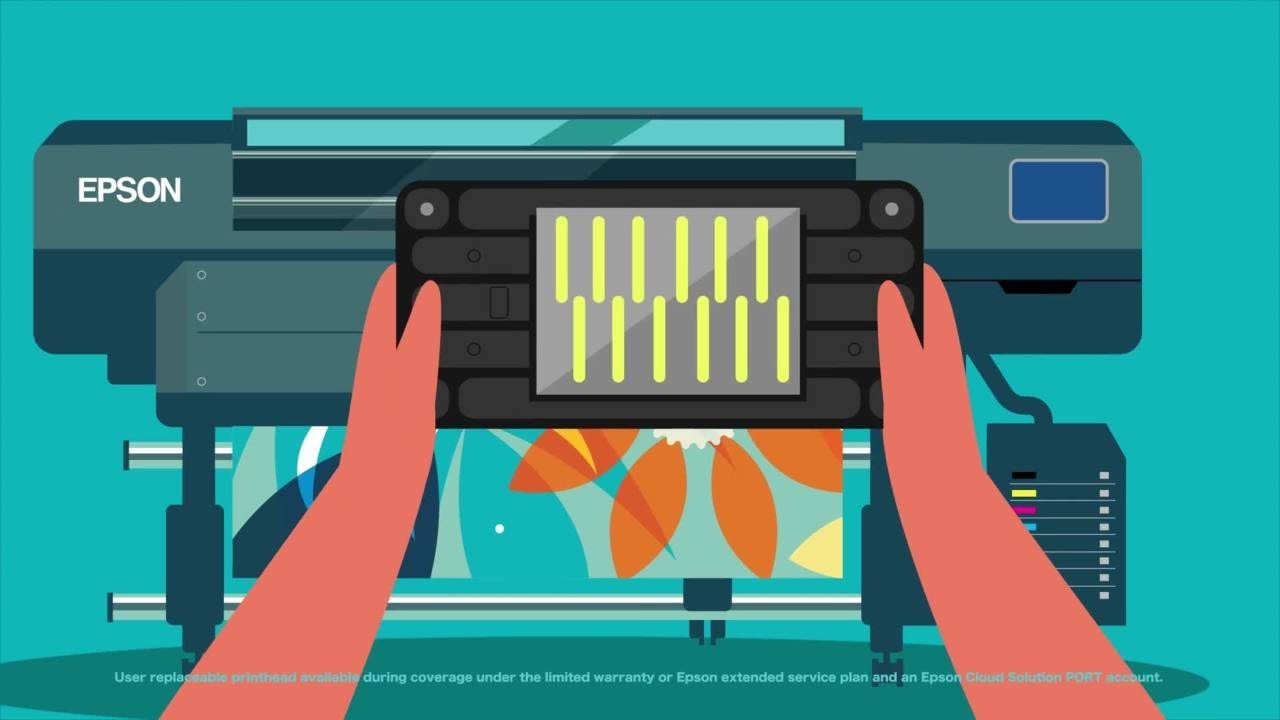 Epson SureColor R Series | DIY Replaceable printheads - YouTube