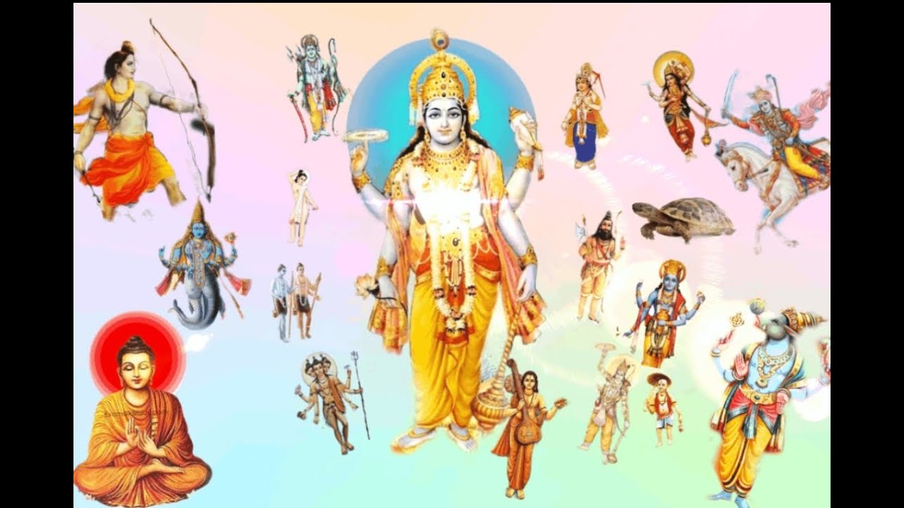 Bhagwan Vishnu Ke Avatar | Narayan Avatar | Ram । Krishna भगवान विष्णु ...
