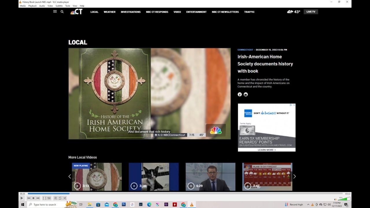 History Book Launch NBC Promo Spot - YouTube