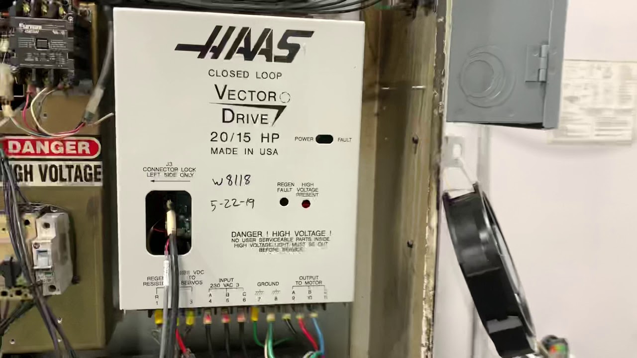 HAAS 20/15 Vector Drive Test W8118 - YouTube
