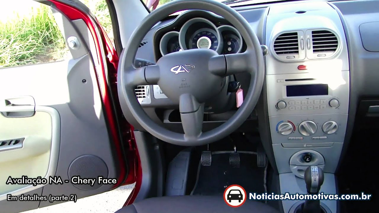 Chery Face em detalhes (parte 2) - NotíciasAutomotivas.com.br - YouTube