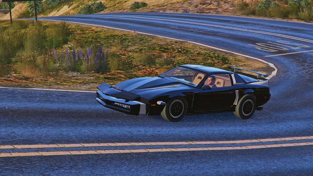 Knight Rider - Super Pursuit Mode Cinematic Tour in GTA 5 - YouTube