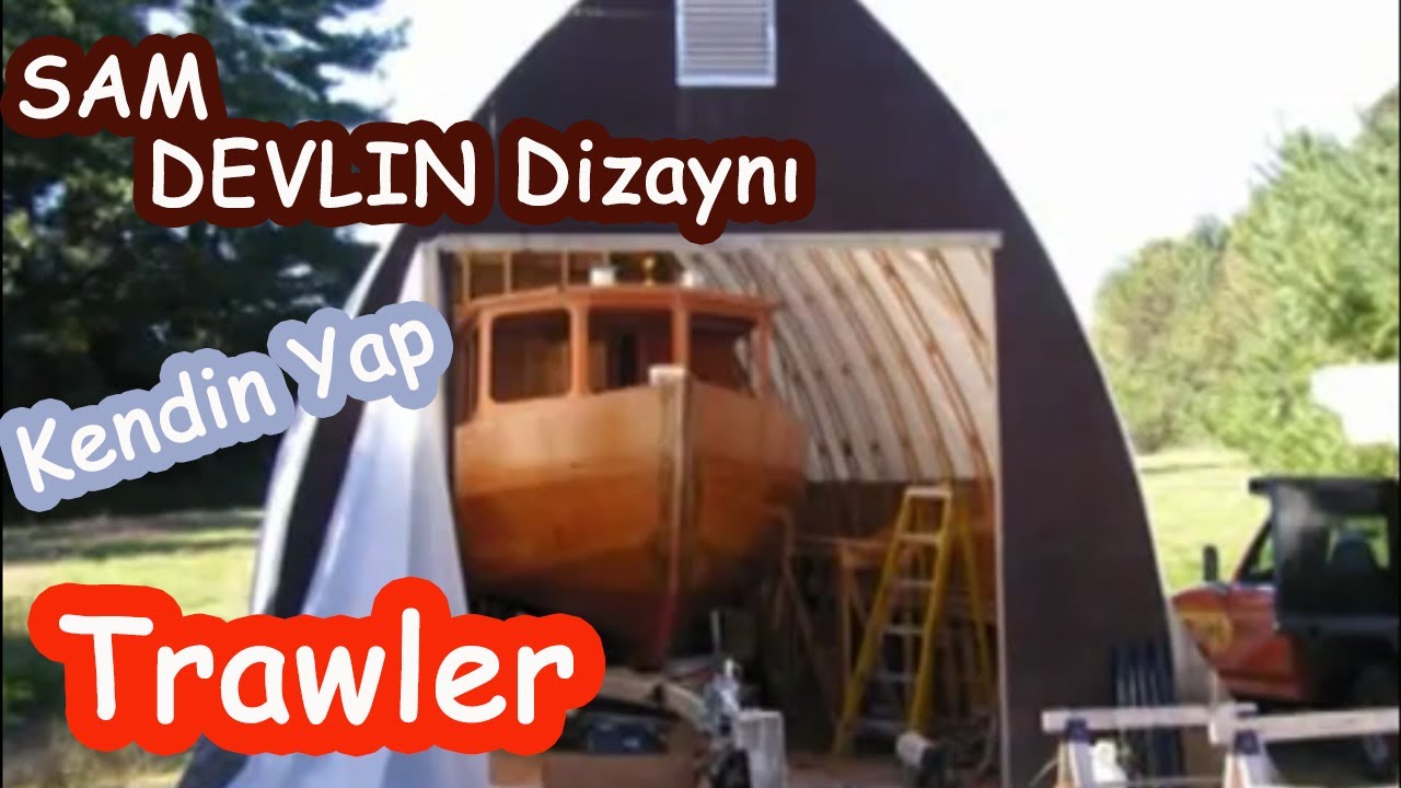Devlin Boat - Kendin Yap Trawler ! - 1:48 Dk Muhteşem Trawler'ın ...