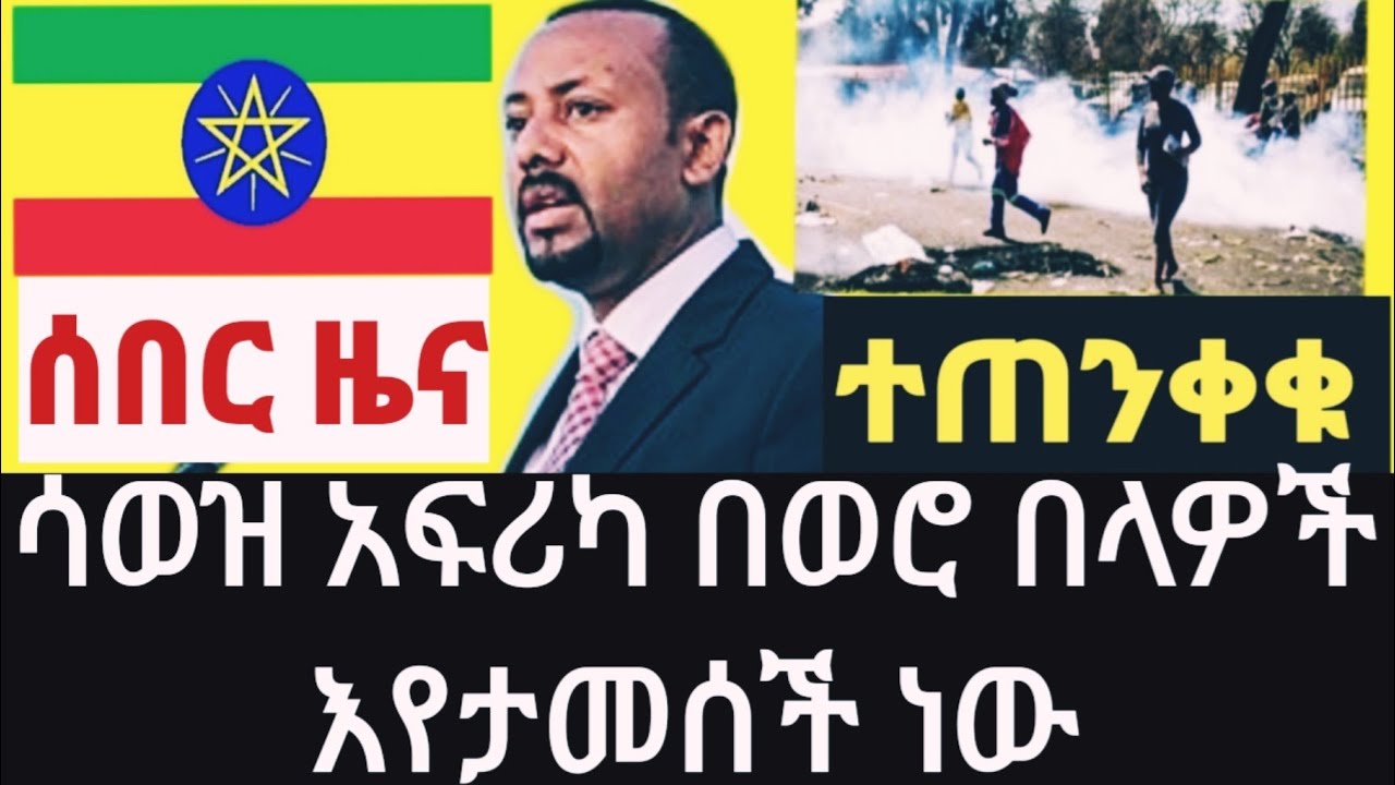 dr abey ahmed - ኢትዮጵያዊያን ሳውዝ አፍሪካ ያላችሁ ተጠንቀቁ |ethiopian Amharic news ...