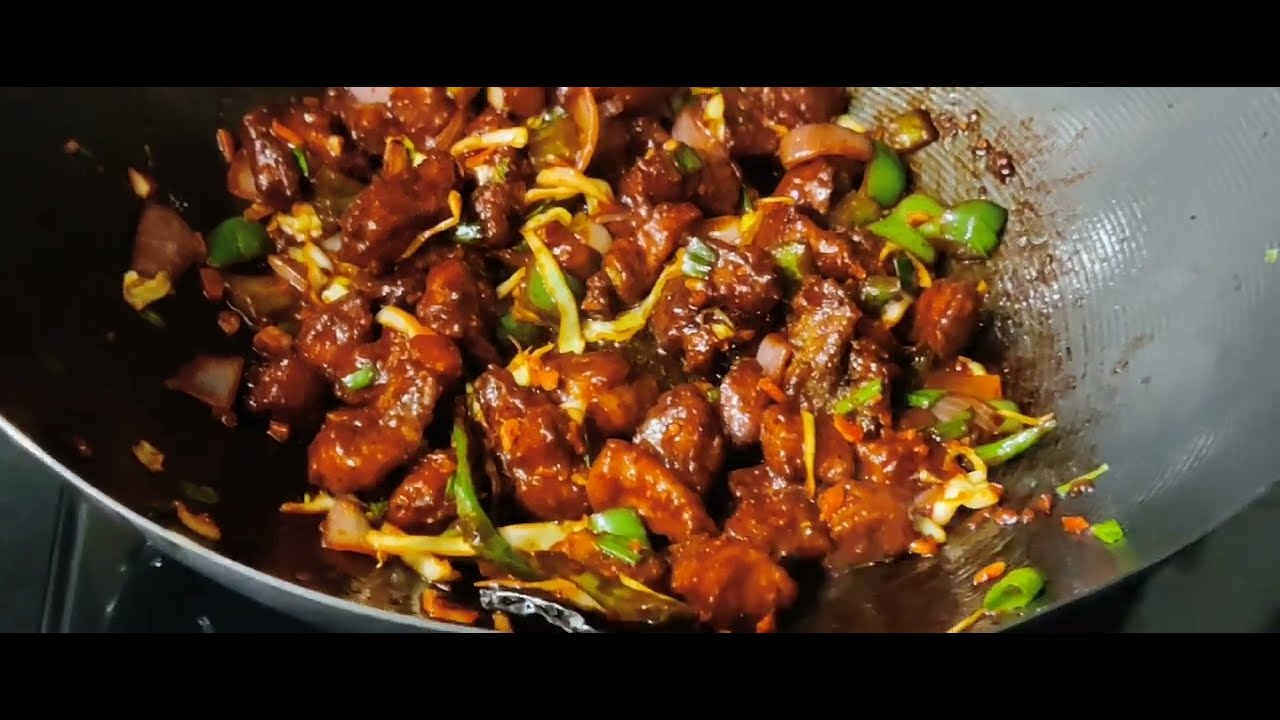 SIZZLING CHICKEN DRY RECIPE /SCHEZWAN DRY|EASY N TASTY RECIPE # ...