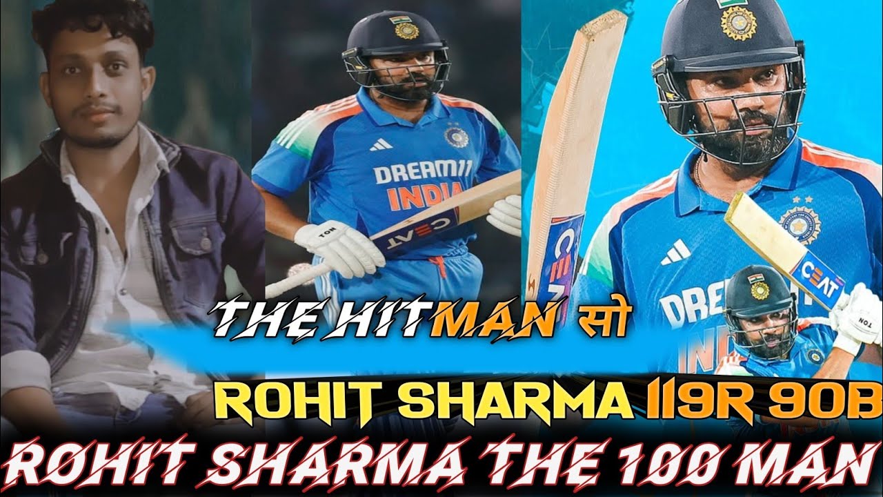 INDIA WON by 4 wicket HITMAN on fire रोहित शर्मा का जबर्दस्त 119 रनो की ...
