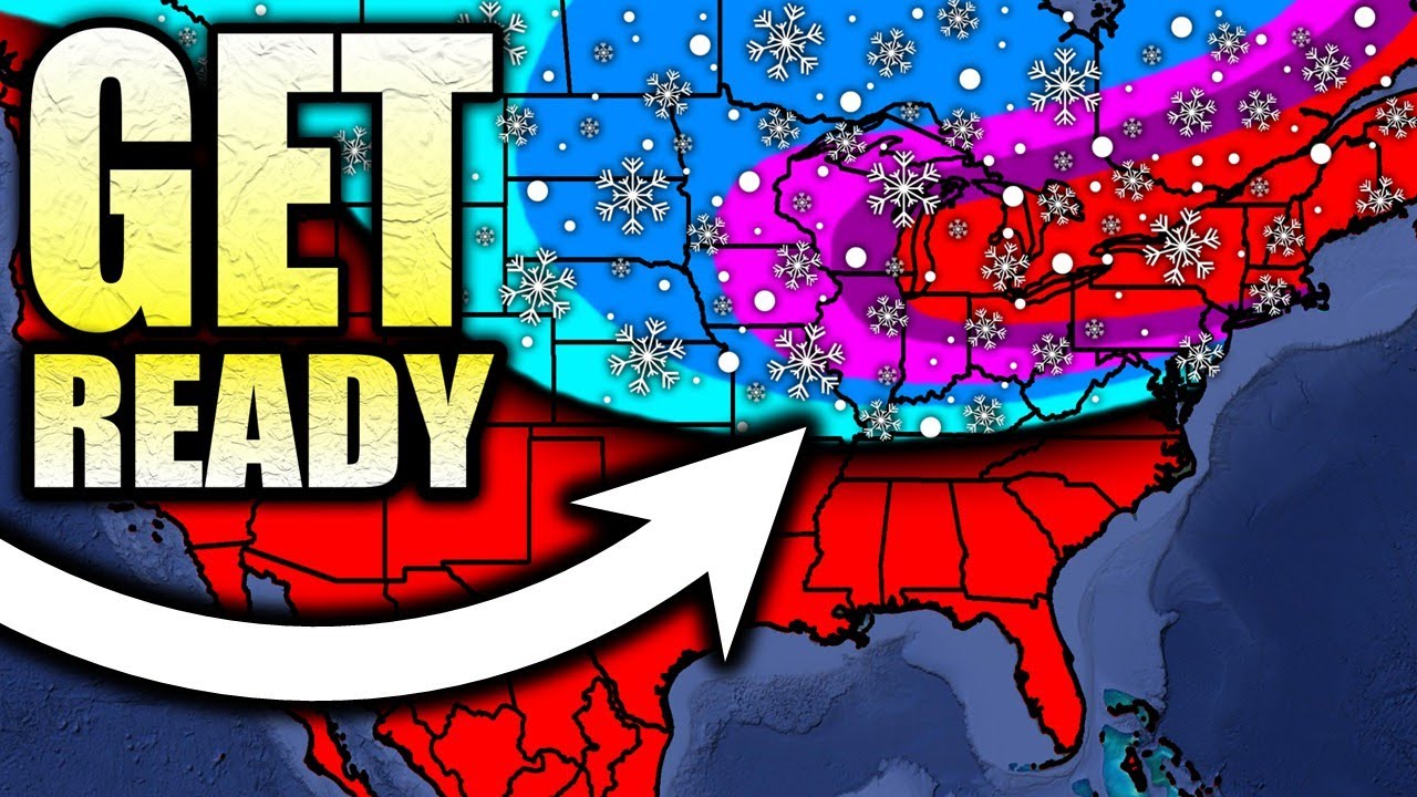 GET READY FOR Multiple Snowstorms & Ice Storms... - YouTube