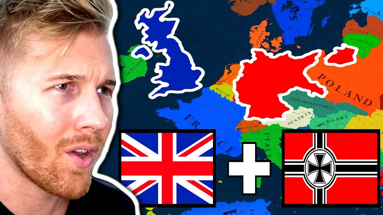 What if Germany UNITED With Britain Before WW2... (Age of History 3 ...