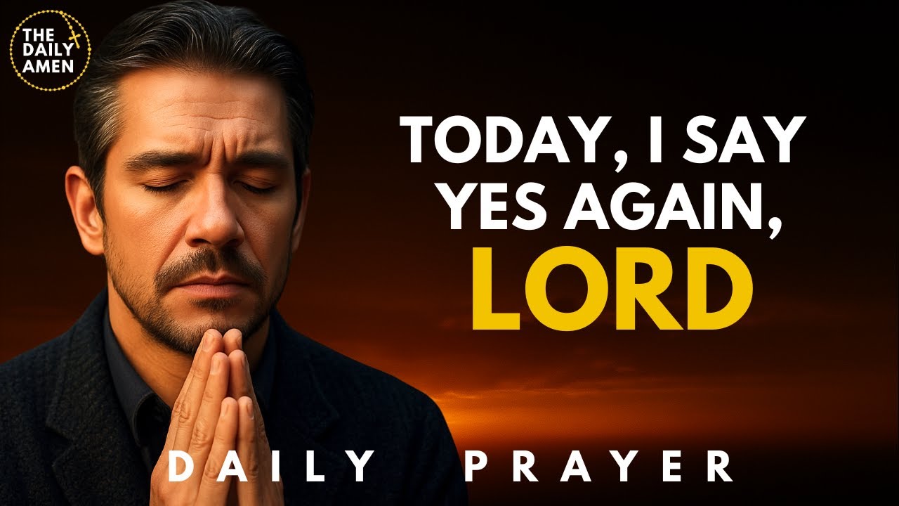 JESUS, I CHOOSE YOU OVER APPROVAL, OVER COMFORT, OVER DELAY | DAILY PRAYER - YouTube