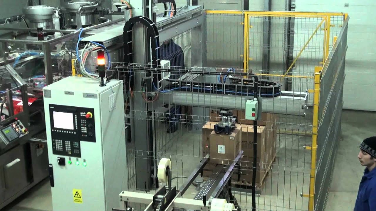 ROMTEC AUSTRIA's second stand-up bag machine with palletizing robot ...
