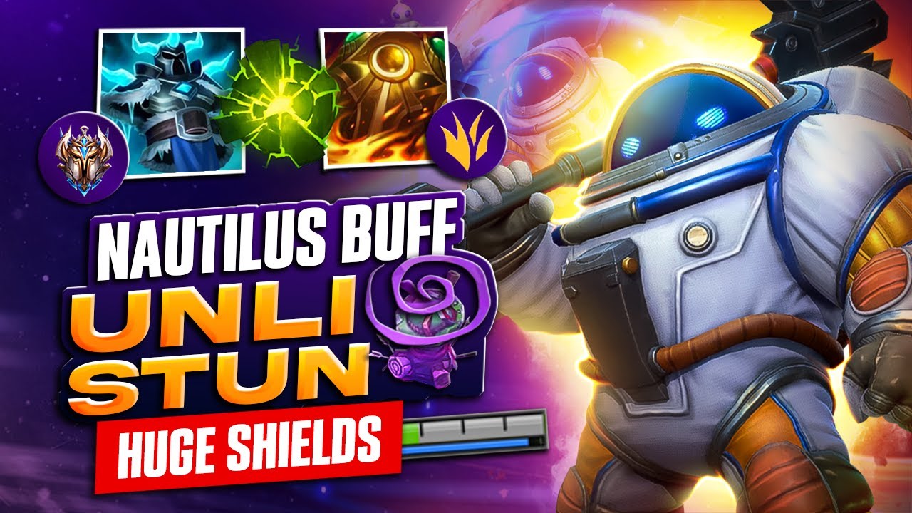 WILD RIFT NAUTILUS SUPER TANK - Full Gameplay - YouTube