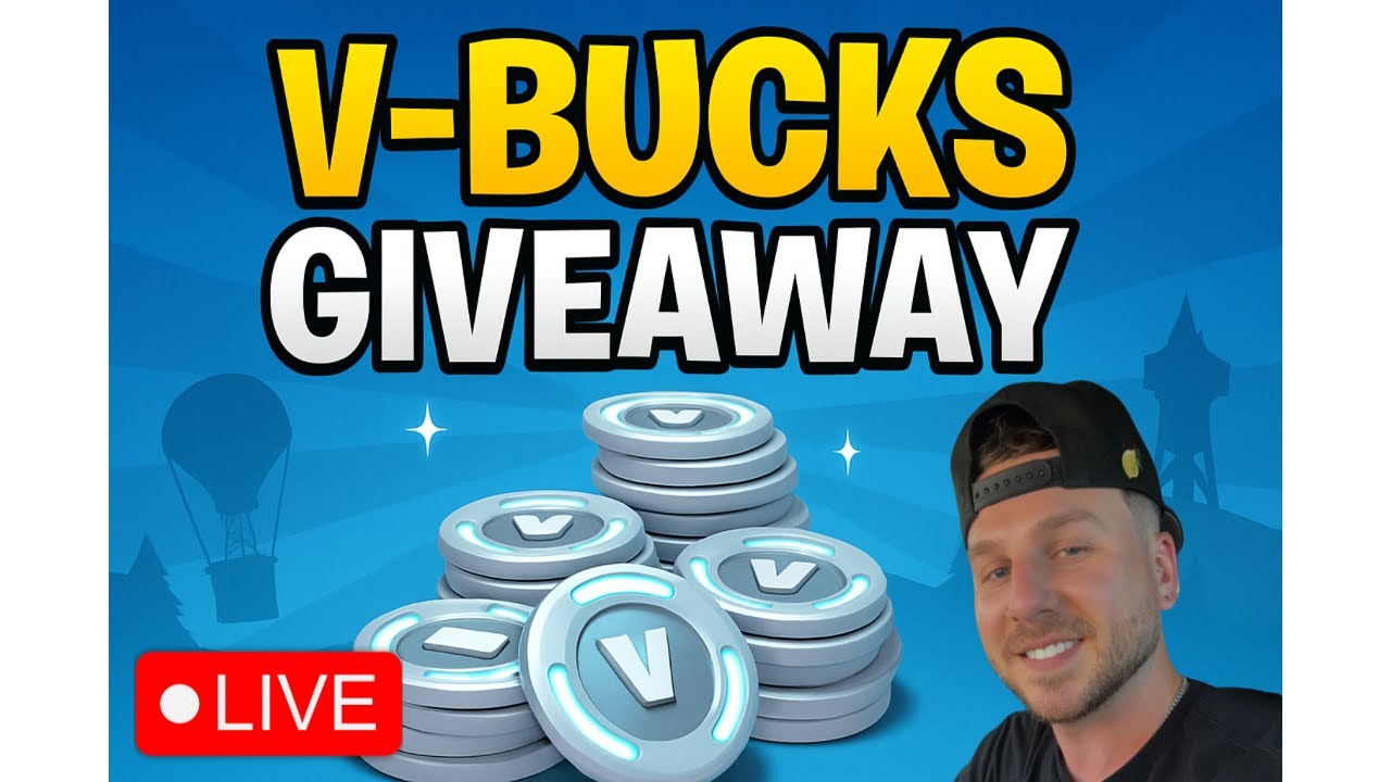 🔴LIVE! VBUCKS GIVEAWAY - PLAYING WITH VIEWERS - CUSTOMS - Fortnite ...