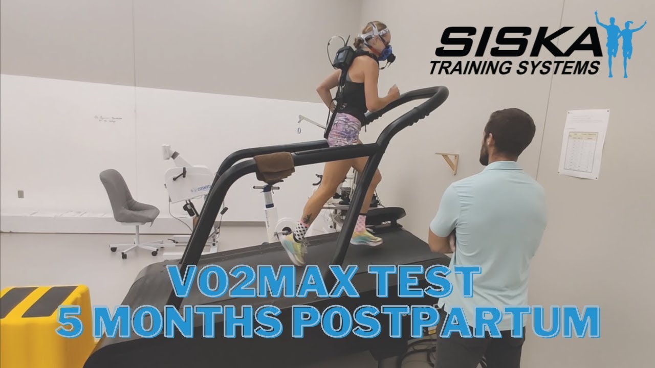 Petra's V02 Max Test 5 Months Postpartum - YouTube