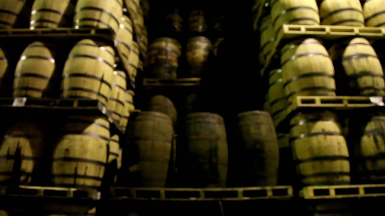 Ageing Canadian Whisky: Crown Royal in Gimli - Manitoba, Canada - YouTube