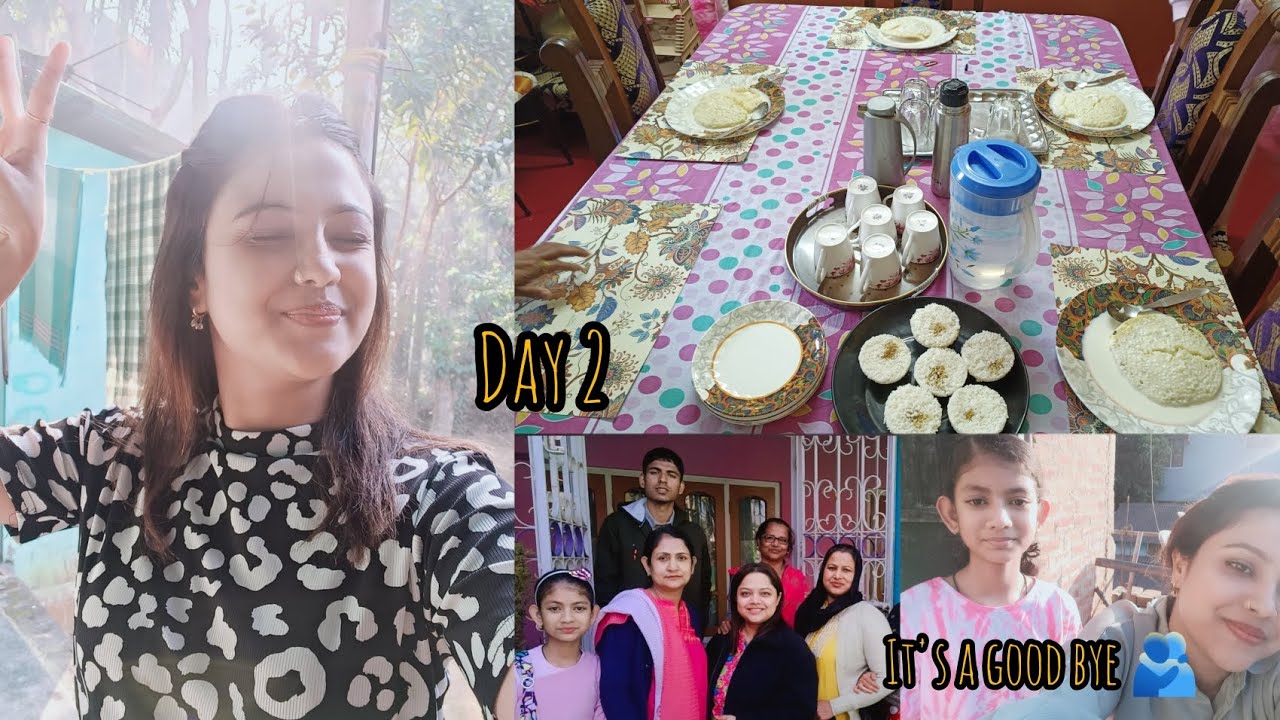 #vlog Day 2 of Goalpara trip with family 👪Aji return ahilu 😊Jethaik ari ...