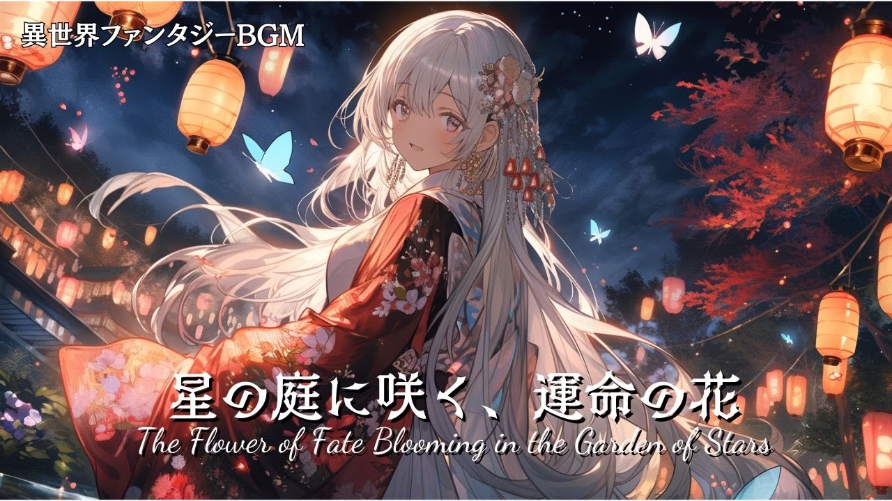 【幻想BGM・星読み幻想】星の庭に咲く、運命の花｜The Flower of Fate Blooming in the Garden of ...