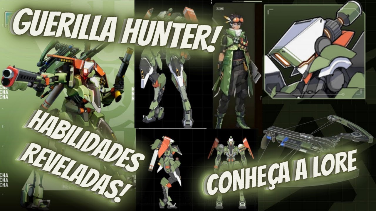 HABILIDADES DE HUNTER REVELADAS! CONHEÇA SUA HISTORIA ||SUPER MECHA ...