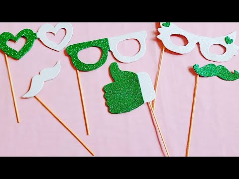 DIY PARTY PROPS ~ EASY PROPS IDEAS | DIY INDEPENDENCE DAY PROPS - YouTube