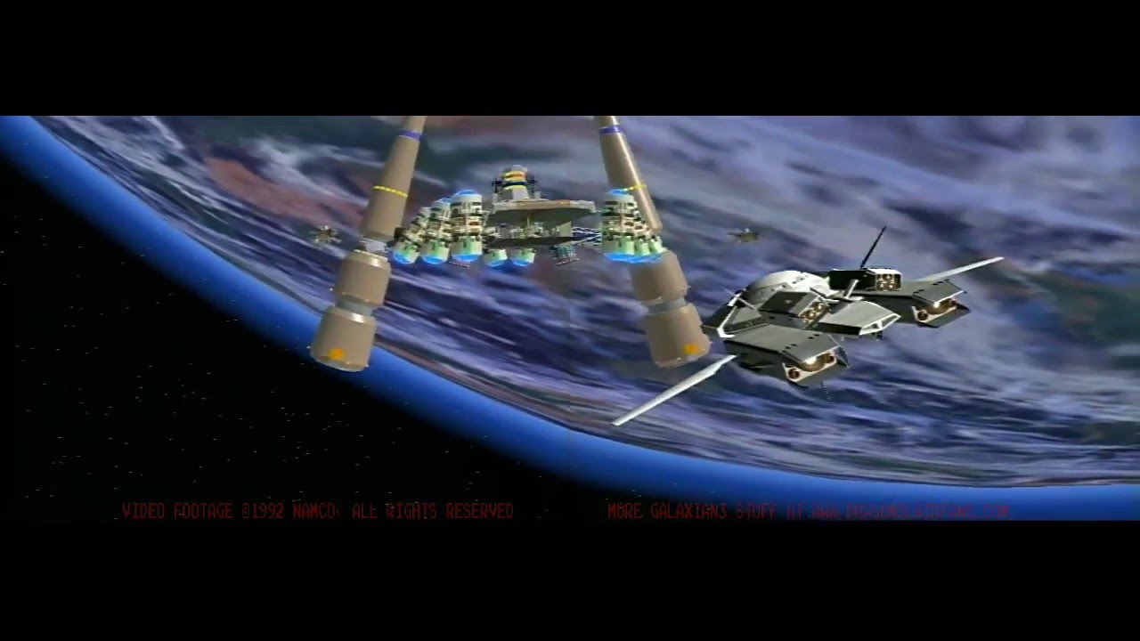 Galaxian3 "Project Dragoon" HD native laserdisc arcade footage - YouTube