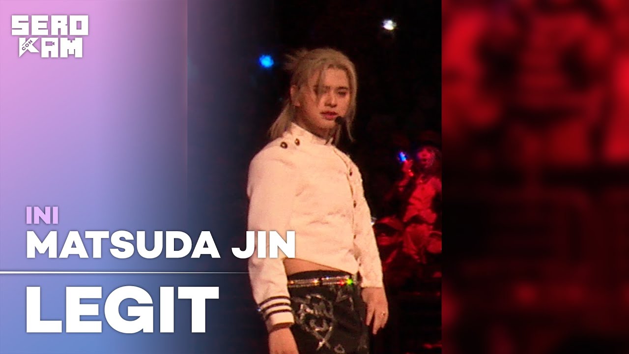 MATSUDA JIN | INI (아이엔아이) - LEGIT (Korean ver.) | SERO CAM 🎥 | KCON LA ...
