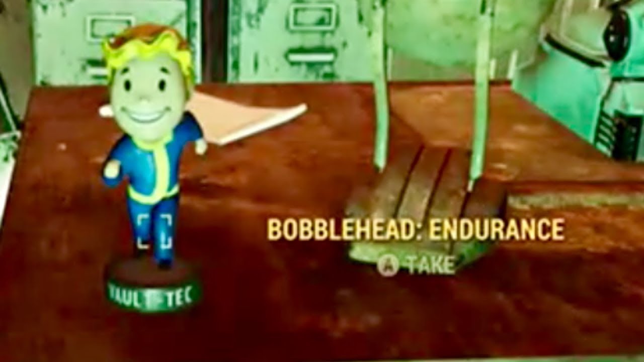 Fallout 76 Gameplay | Bobble Head “Endurance” Location!! - YouTube