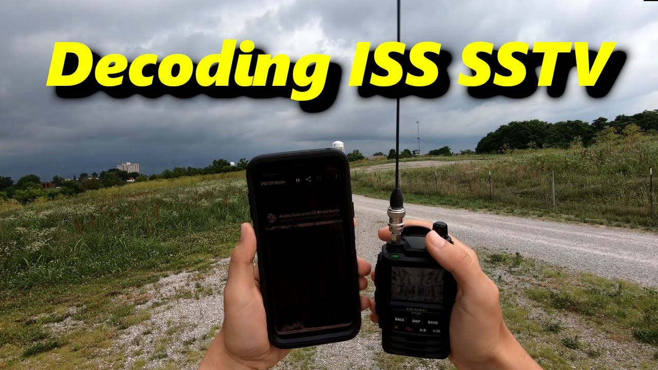 Receiving and Decoding SSTV from the Space Station in Live Time - YouTube