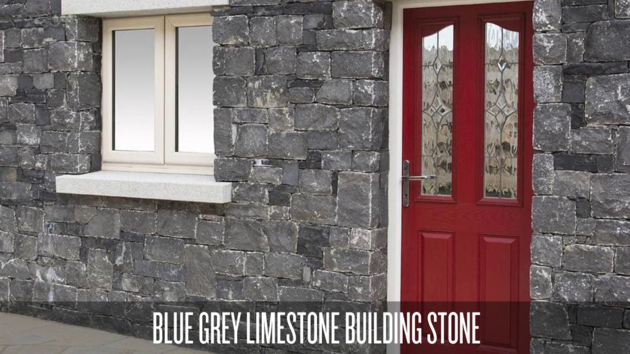 Blue Grey Limestone Building Stone (HBuildblue) - YouTube