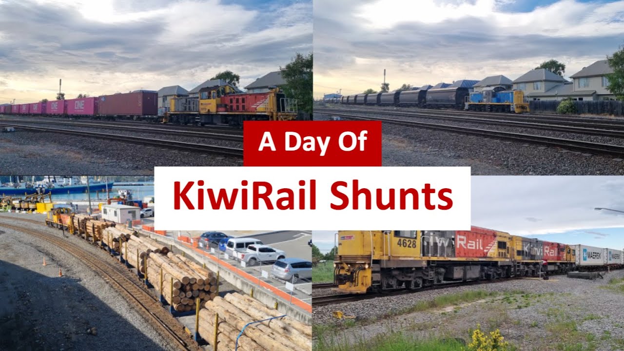 KiwiRail Christchurch Shunts. - YouTube