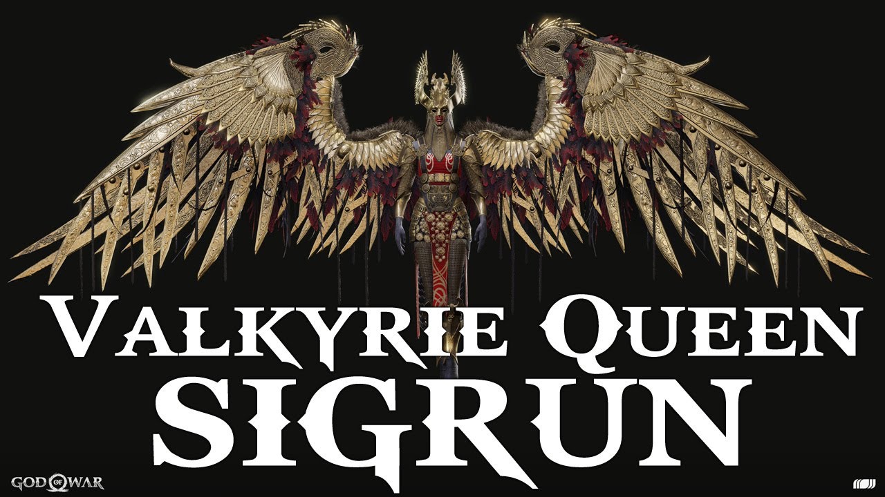 God of War Valkyrie Queen Sigrun - YouTube