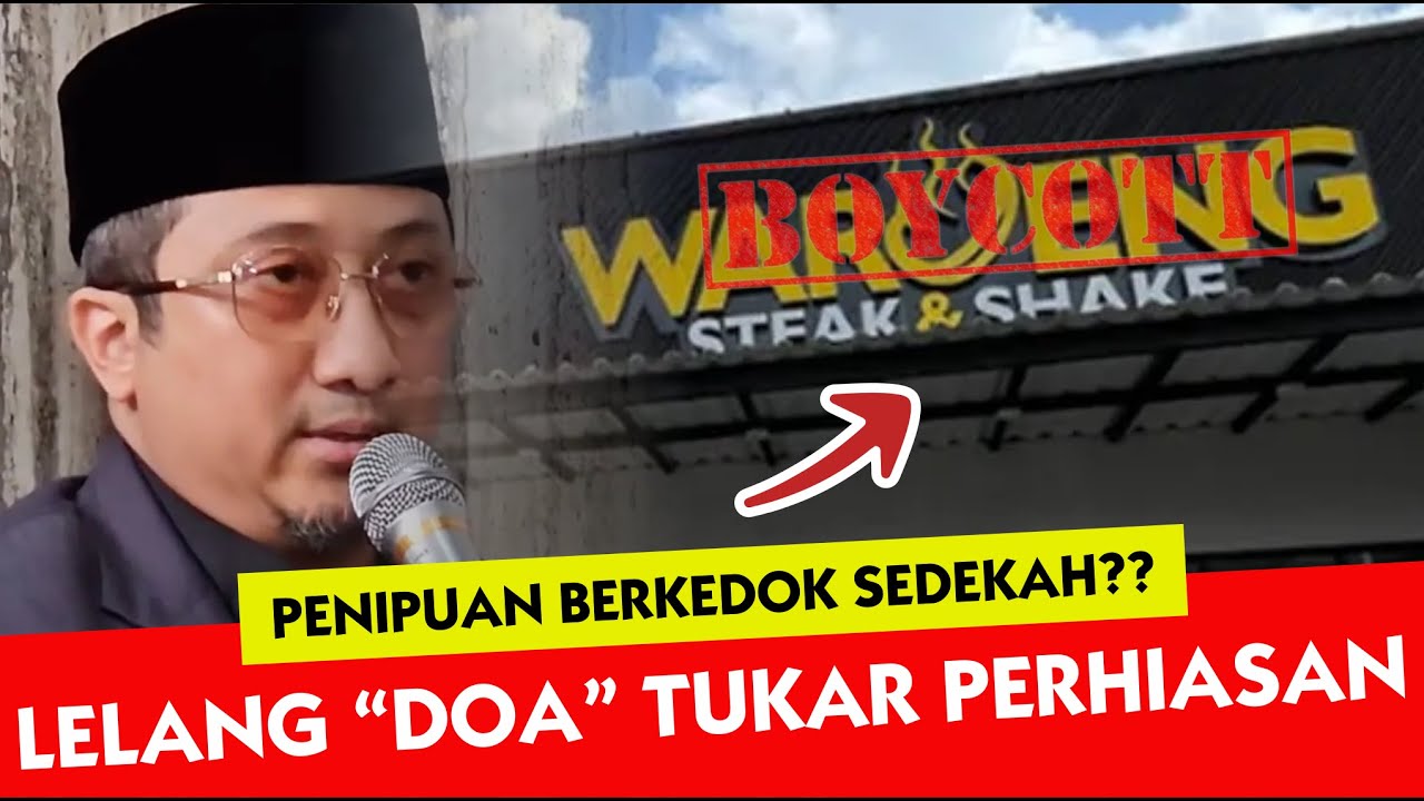 🔴SEDEKAH DI LELANG, TUKAR HARTA PERHIASAN, YANG MAU DI DOAI, YANG GAK ...