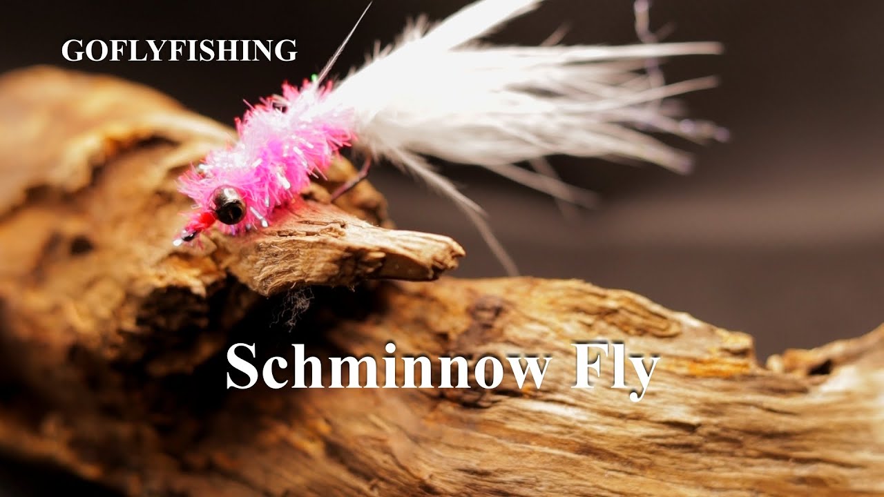 Saltwater flies tying - Saltwater Fly - Fly Tying - Schminnow Fly - YouTube