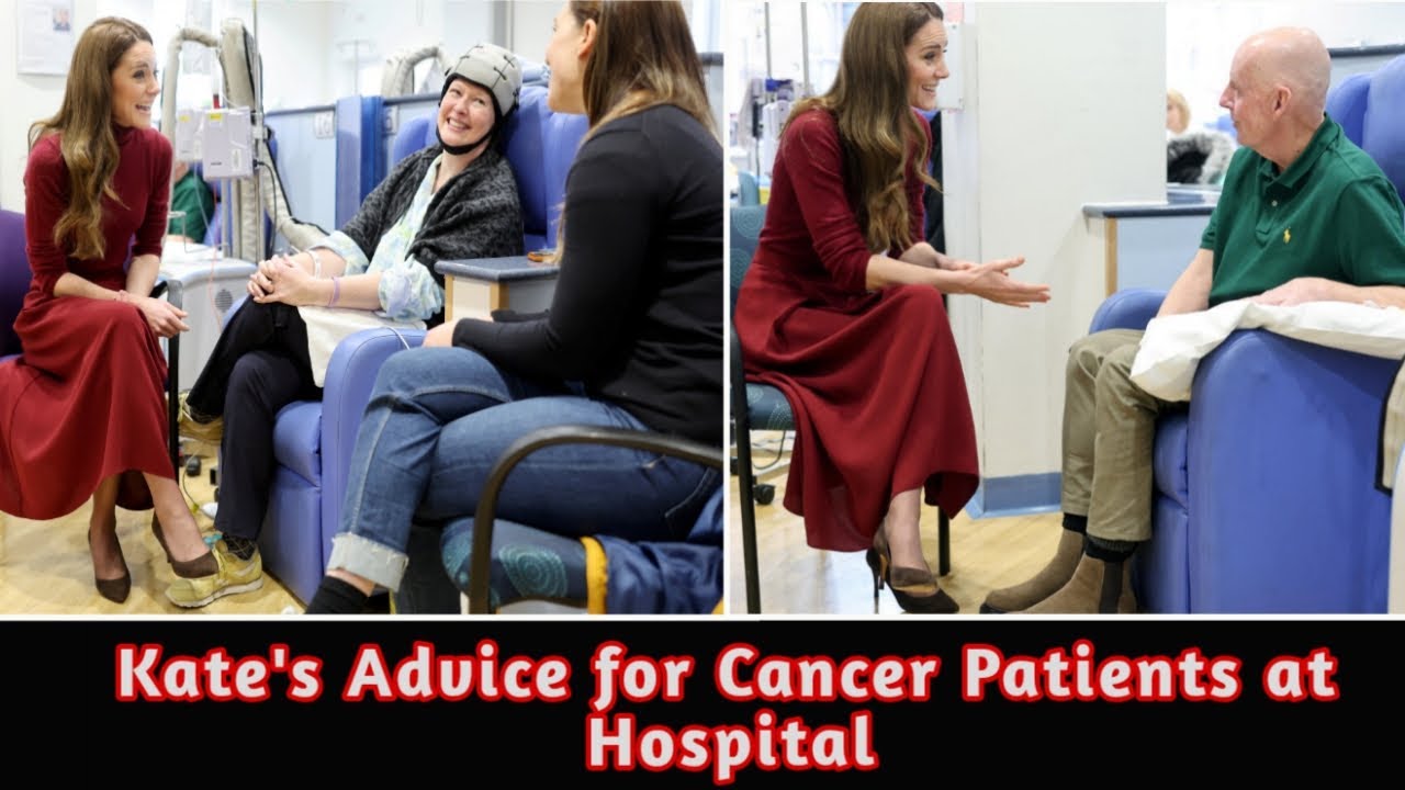 British Royal: Kate's Advice for Cancer Patients at Hospital - YouTube