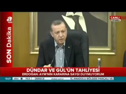 Erdoğan: Anayasa Mahkemesi'ne saygı duymuyorum