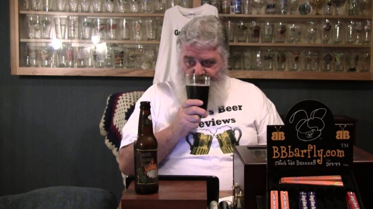 Beer Review # 1140 OBP Toasted Coconut Porter - YouTube