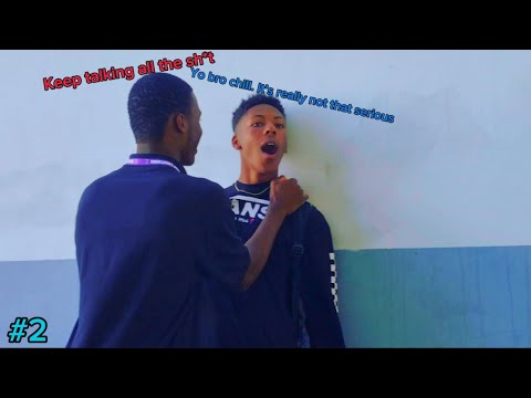 Dude gets mad when we started bringing up his girlfriend into the ...