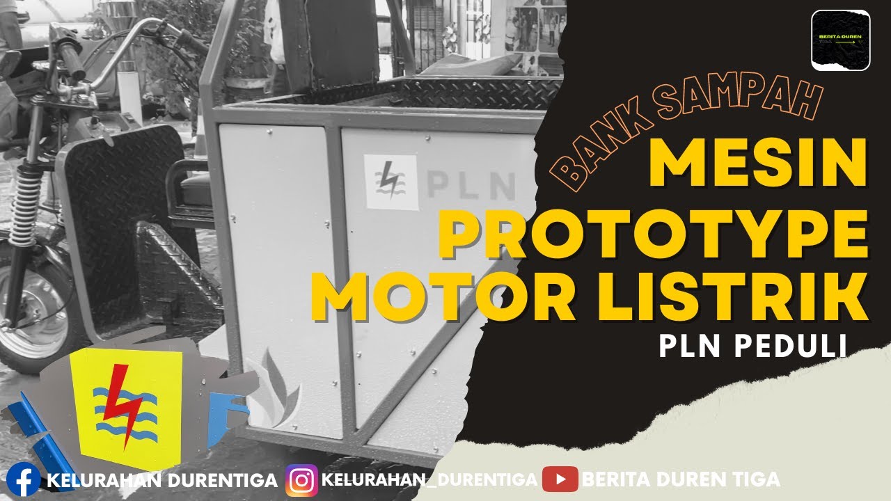 Pemberian Motor Listrik Mesin Prototype dari PT. PLN (Persero) - YouTube
