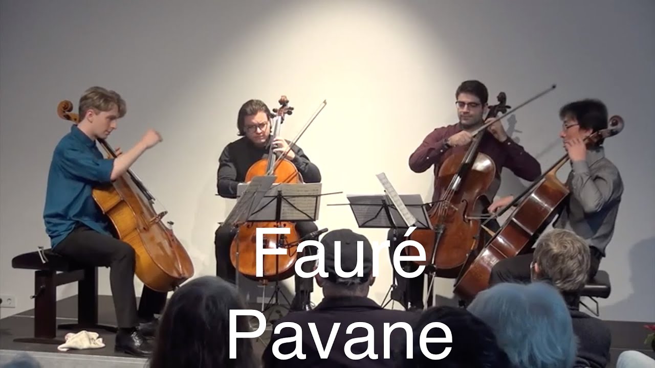 G. Fauré - Pavane (version for cello quartet) - YouTube