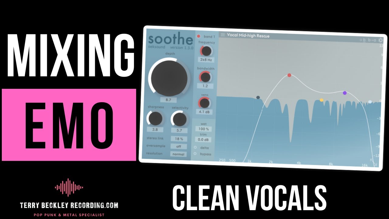 Mixing Emo Part 5: Pro Vocals with Home Recordings. All Plugins ...