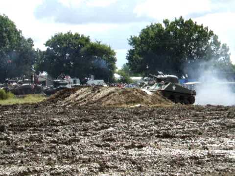 Sherman Tank Hill Climb Ability - YouTube