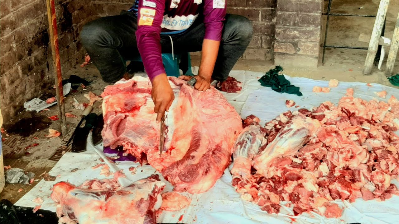 🐄 I Never Seen | Cutting skill in Bangladesh | Super Fastest Meat ...