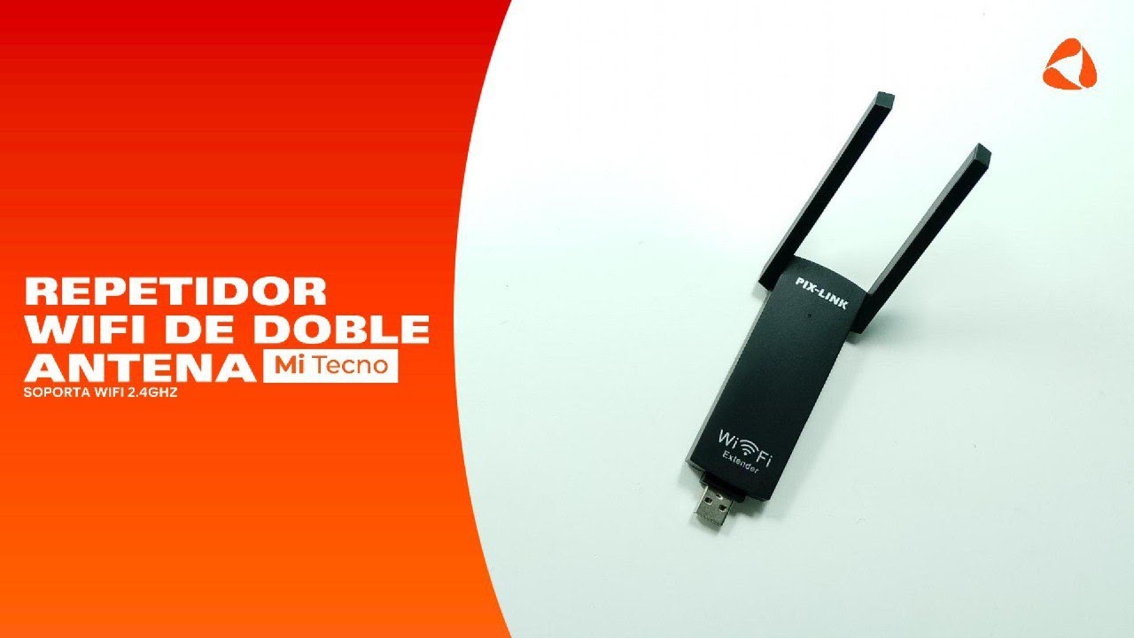 Presentación y configuración del repetidor Wifi de doble antena - YouTube
