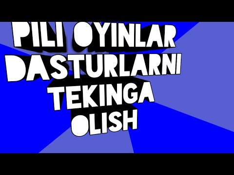 Puli oyin dasturlarni tekinga yuklash - YouTube