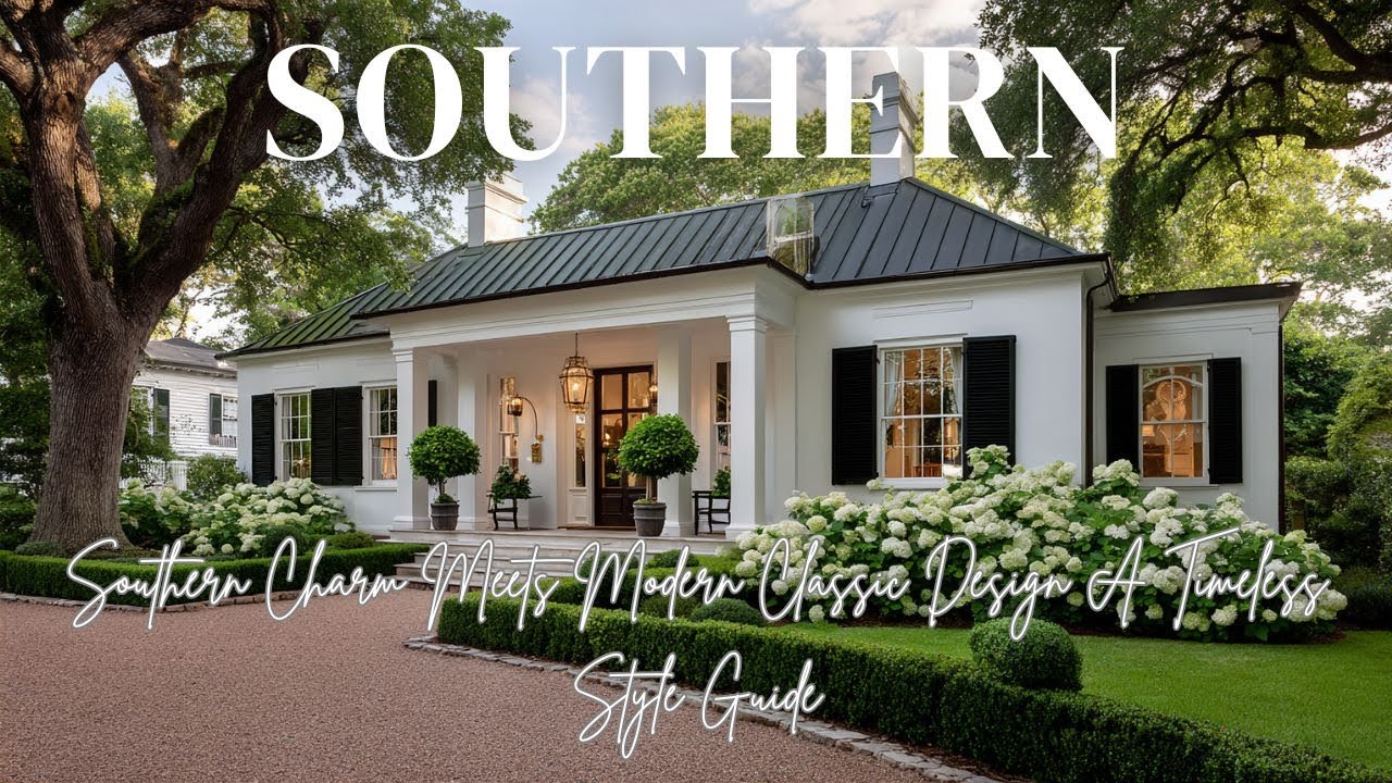 Southern Charm Meets Modern Classic Design: A Timeless Style Guide ...