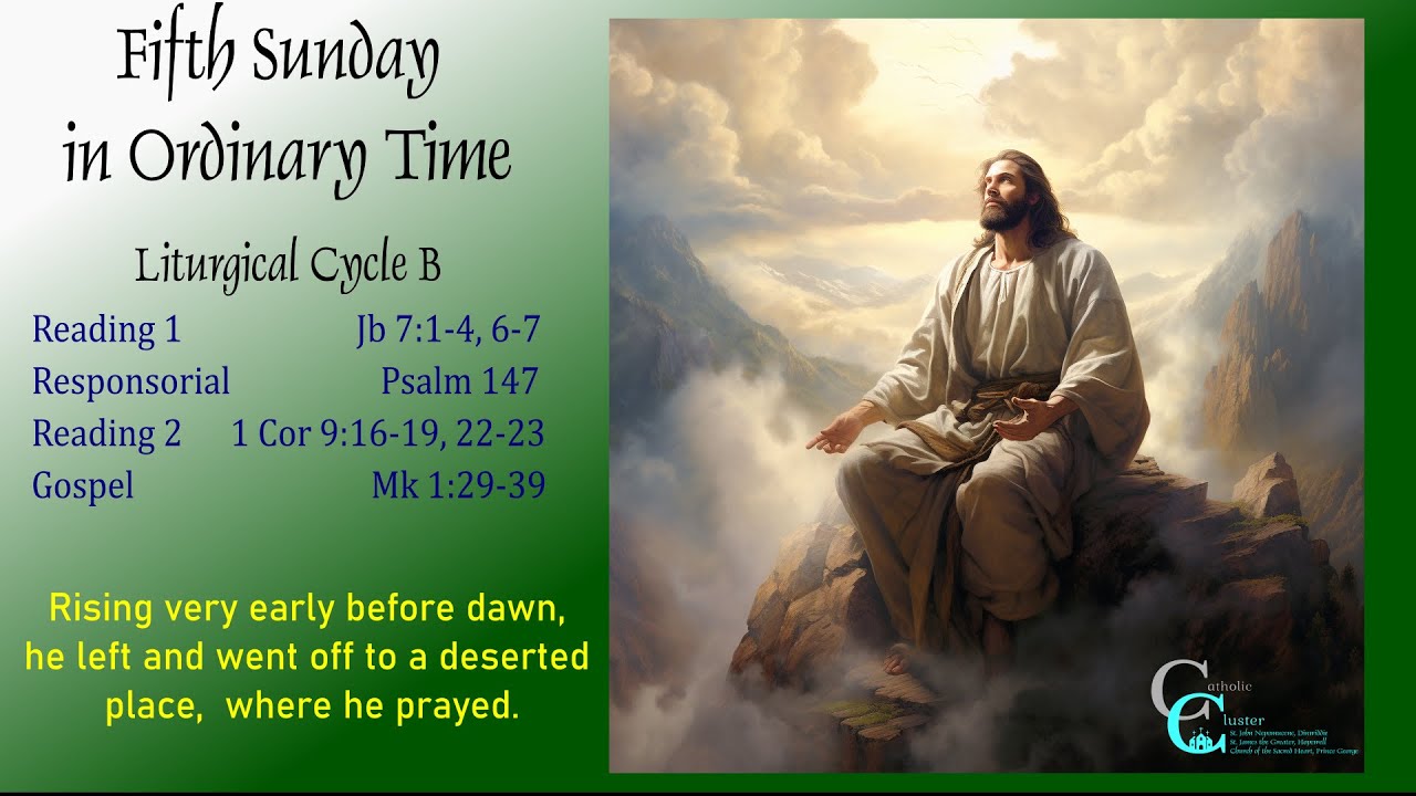 February 4 2023 The Fifth Sunday in Ordinary Time - Catholic Cluster ...